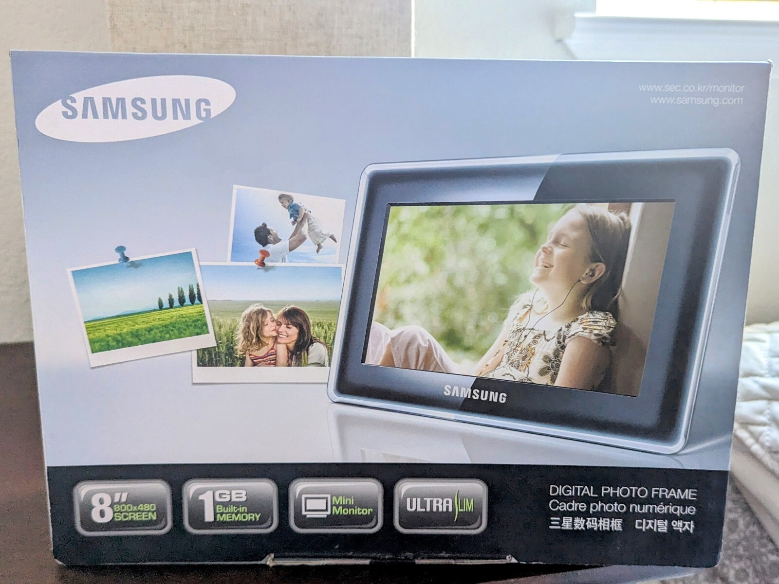 Samsung SPF-85H 8" Digital Photo Frame (Tested ) for sale online | eBay
