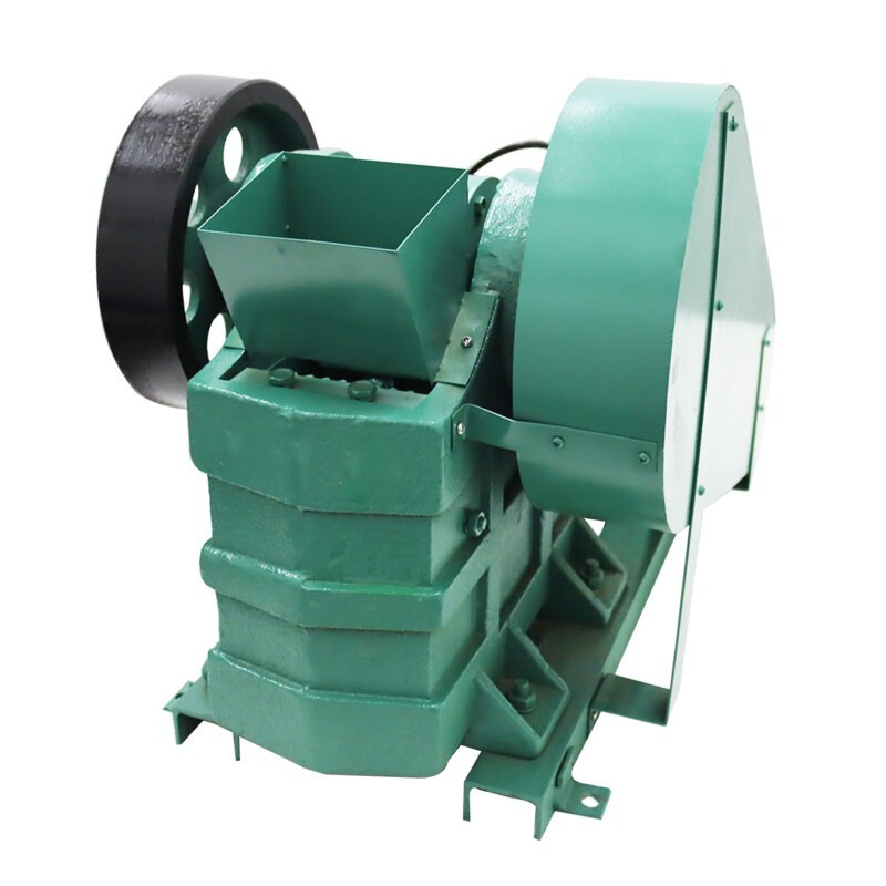 220V Mini Jaw Crusher Rock Ore Slag Steel Slag Coal Stone Crushing 3.9 ...