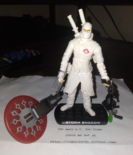 Storm Shadow V32 100% Complete Rise of Cobra ROC G.I. Joe GI JOE GIJOE ...
