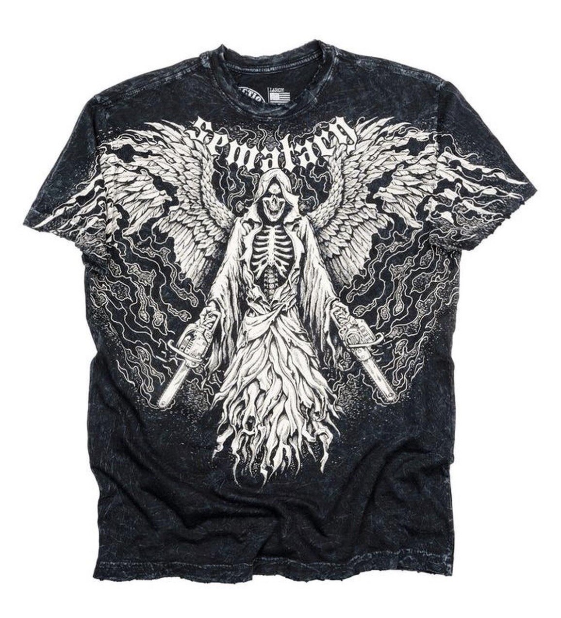 Affliction x Haunted Sematary Massacre Shirt Size LARGE *ORDER ...