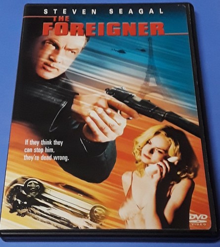 The Foreigner DVD Steven Seagal Movie 2003 Action Bounty Thriller Clean ...