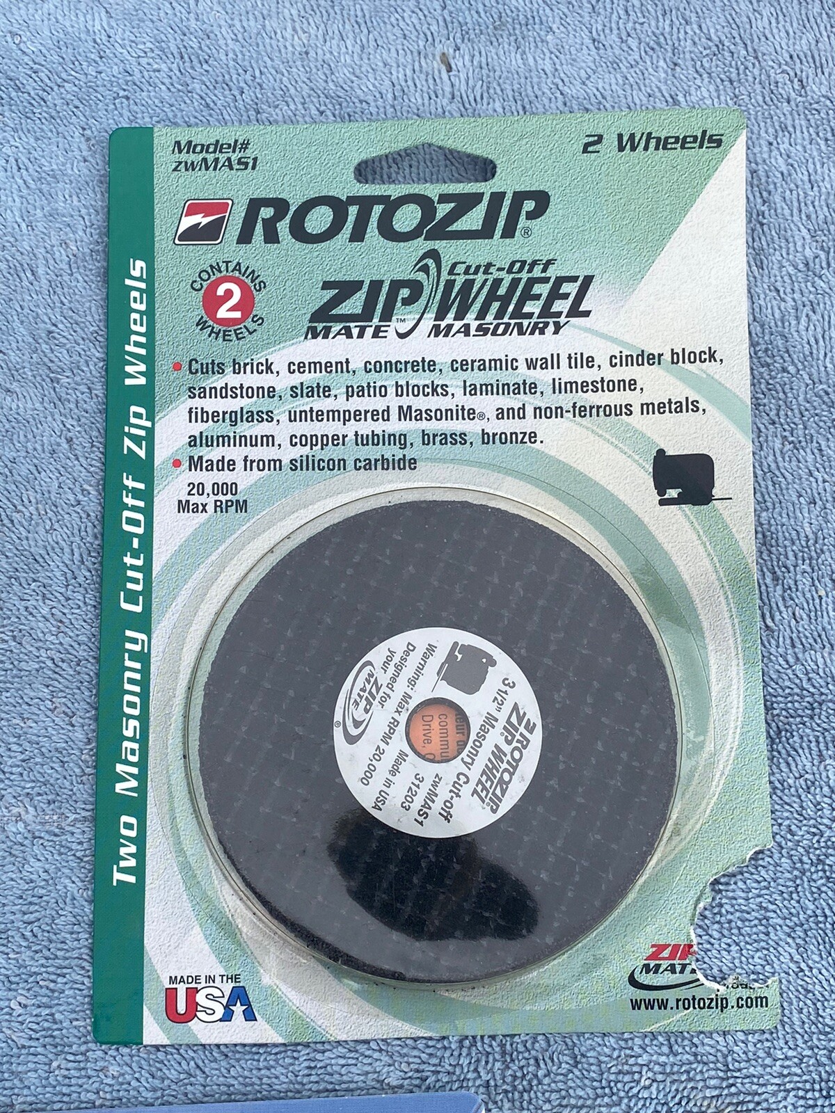 Rotozip SCS01 Spiral Saw & Circle Guide ZM101 Zip Mate Attachment & New ...