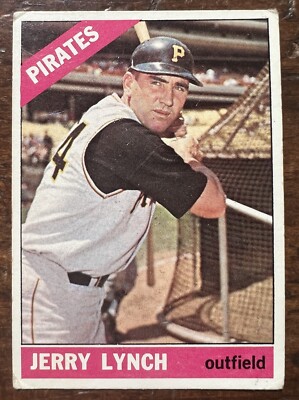 1966 Topps - #182 Jerry Lynch | eBay