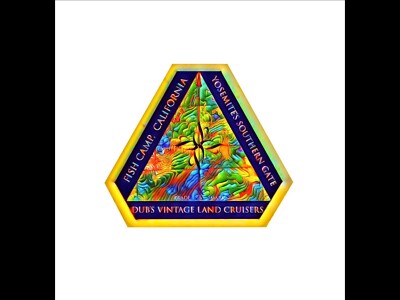 Dub’s Vintage Land Cruisers “Gaia” Decal Fish Camp Yosemite Fj40 Fj60 ...