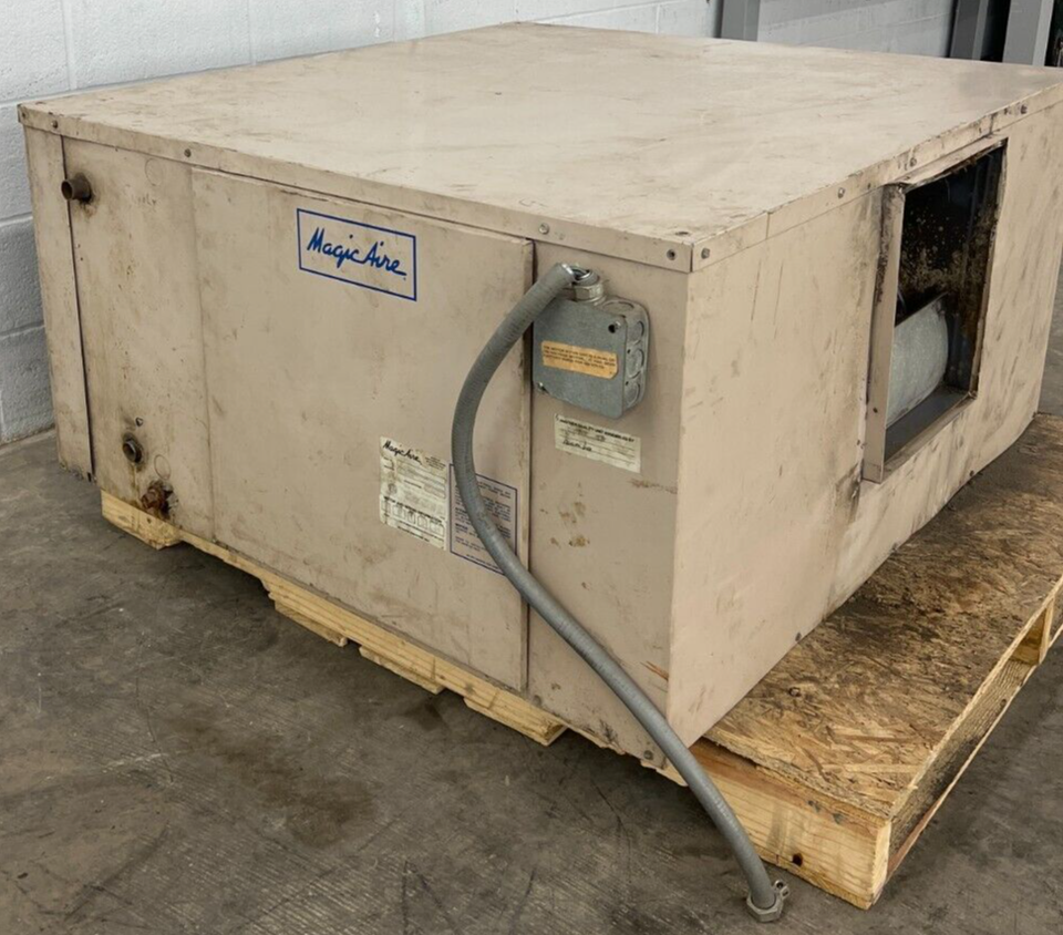 MAGIC AIRE 60-BHW-4-A HORIZONTAL CHILLED WATER BLOWER COIL UNIT | eBay