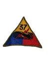 US Army 3" Patch 37th Armored Tank Battalion, WW2 | eBay