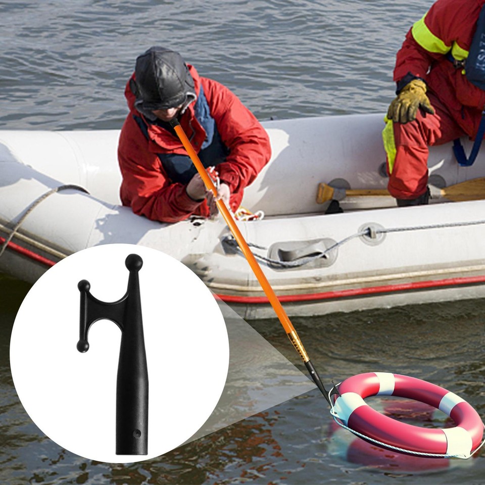 1pcs Boat Hooks For Docking Telescoping Extension Pole Lifeboat Hook ...