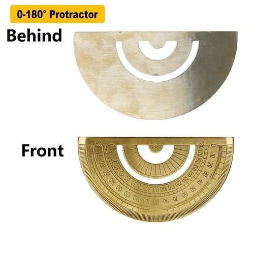 Measure Protractor Tool Part Tool Drawing Tool Metal Repair 1pcs ...