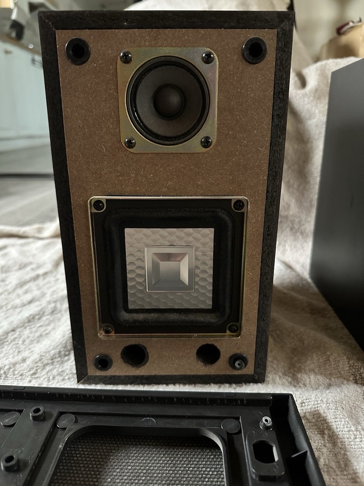 Sony APM-078 WOOFER 2 WAY SPEAKER SYSTEM PAIR inc Covers Tested Works ...