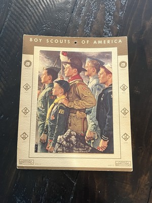 Norman Rockwell Boy Scouts of America "How Jimmy Joines the Cub Scouts ...