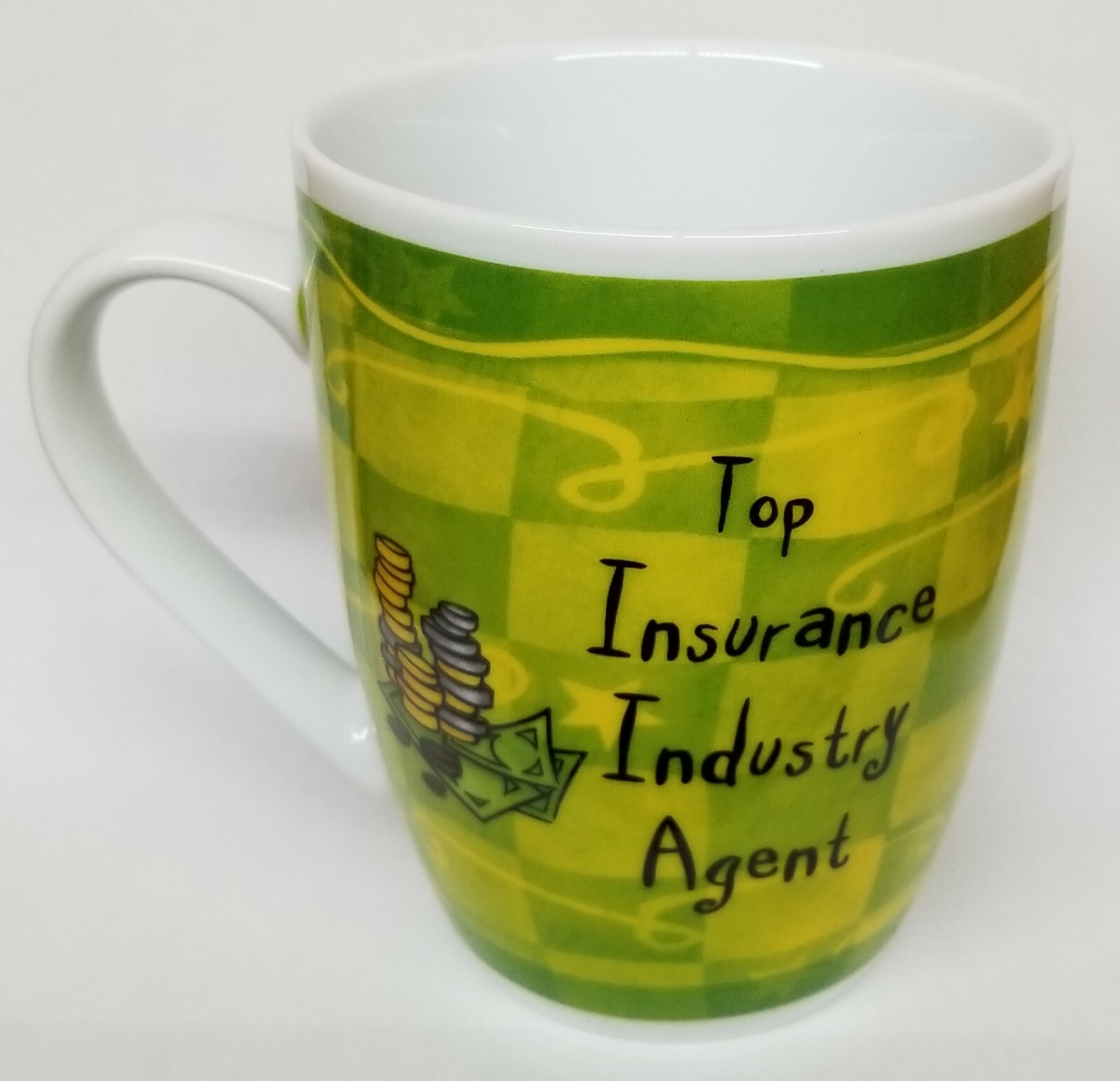 H&H Top INSURANCE AGENT Coffee Cup History & Heraldry Mug - It's Only a ...