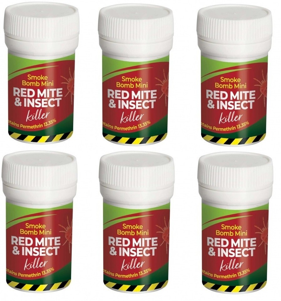 red mite bomb fumigator - poultry housing insect smoke killer spider ...