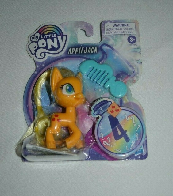 My Little Pony Applejack Yellow With 5 Accessories Comb and 4 Mystery ...