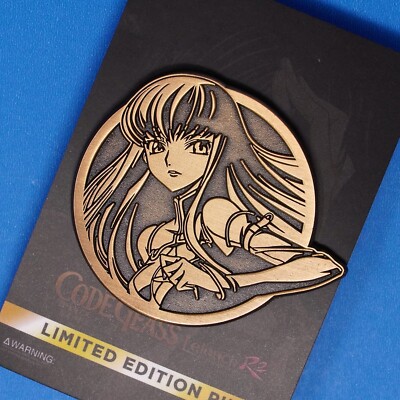 Code Geass C.C. Emblem Limited Edition Enamel Pin Figure CC | eBay