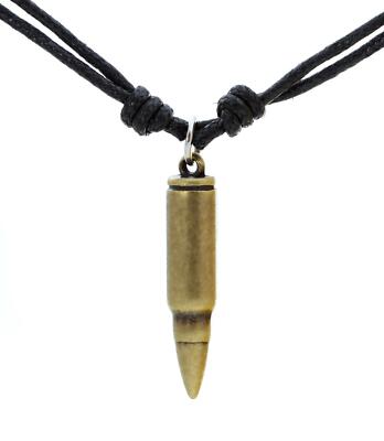 Military FBI forces Rifle MI6 Bullet Necklace IDF Israel Souvenir gift ...