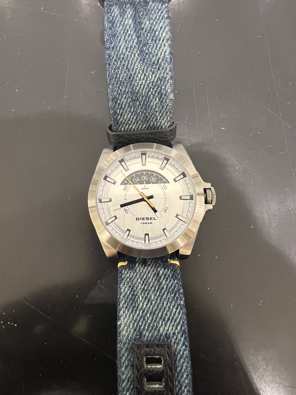 New Diesel Men's Watch Blue Denim | eBay