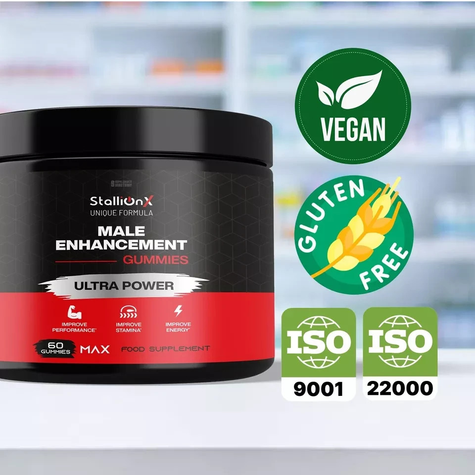 Stallion X , 60 Gummies, Supports performance, Max Serving , Boost ...