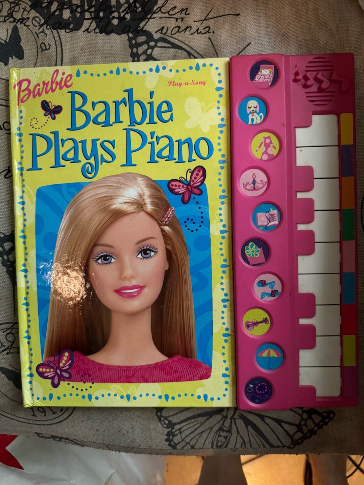 Barbie Dress Up Songs Play A Song Book Interactive Buttons Y2k Vtg ...