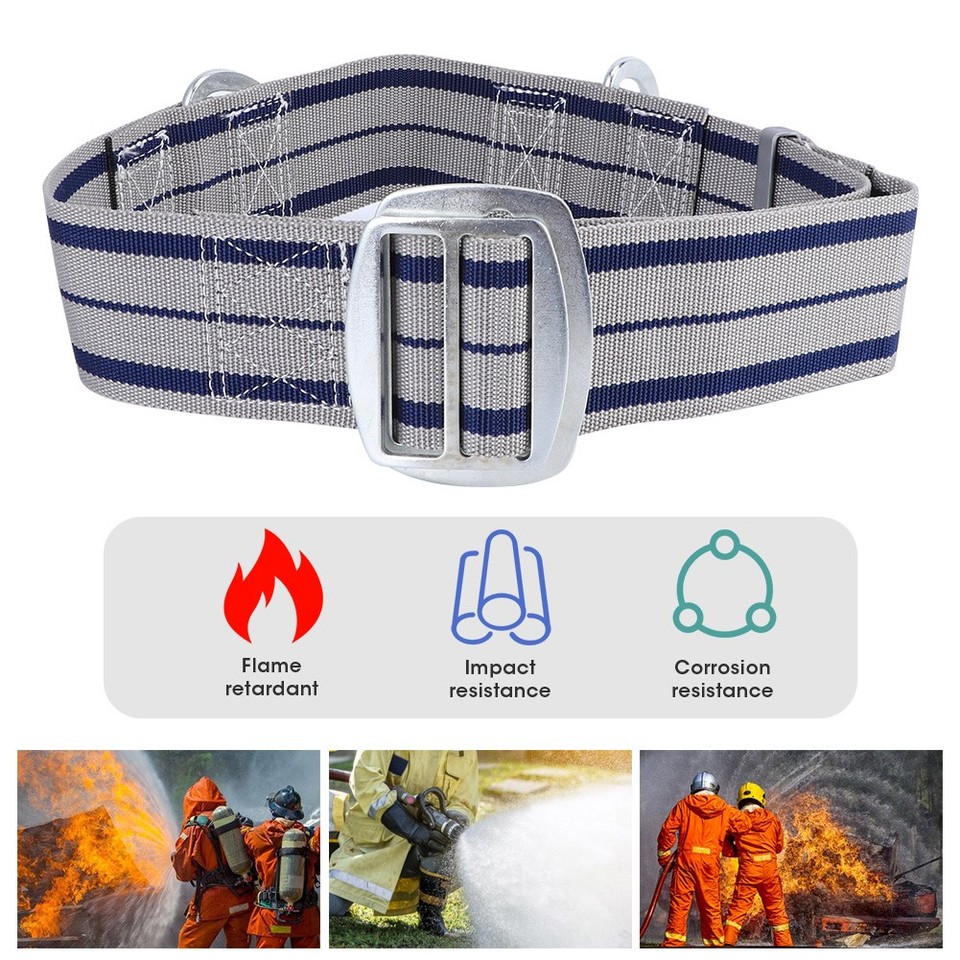 Fire Safety Harness Fireproof Firefighters Climbing Belt Nylon Anti ...