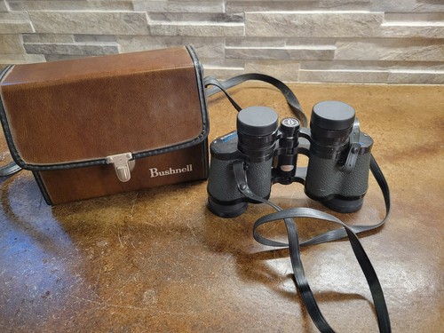 Vintage BUSHNELL SPORTVIEW Extra Wide Angle 7X35 Insta-Focus Binoculars ...