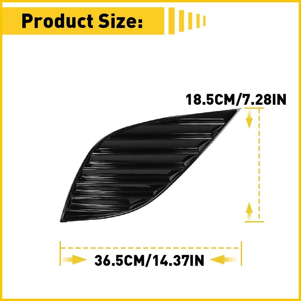 Right Front Bumper Fog Light Cover Bezel For Toyota Camry SE XSE 2018 ...