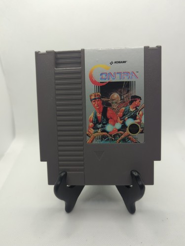 Nintendo NES Contra (Konami, 1988) *AUTH, CLEANED, TESTED* 83717110095 ...