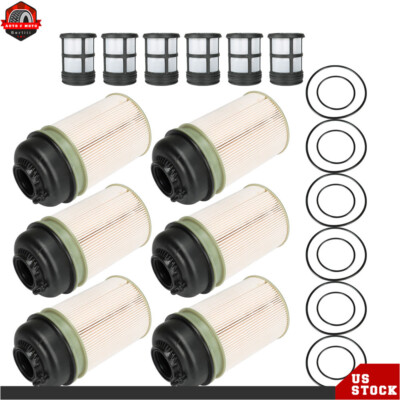 6pcs Fuel Filter For Detroit Diesel DD13 DD16 DD15 Freightliner ...