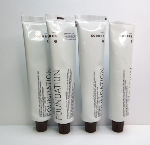 KORRES GINGER & VITAMINS FOUNDATION LF2 & LF6 SPF 10 | eBay