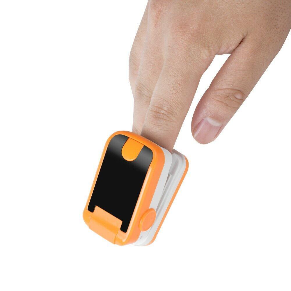 Pulse Oximeter Finger Tip Portable SpO2 Monitor For Accurate Blood ...