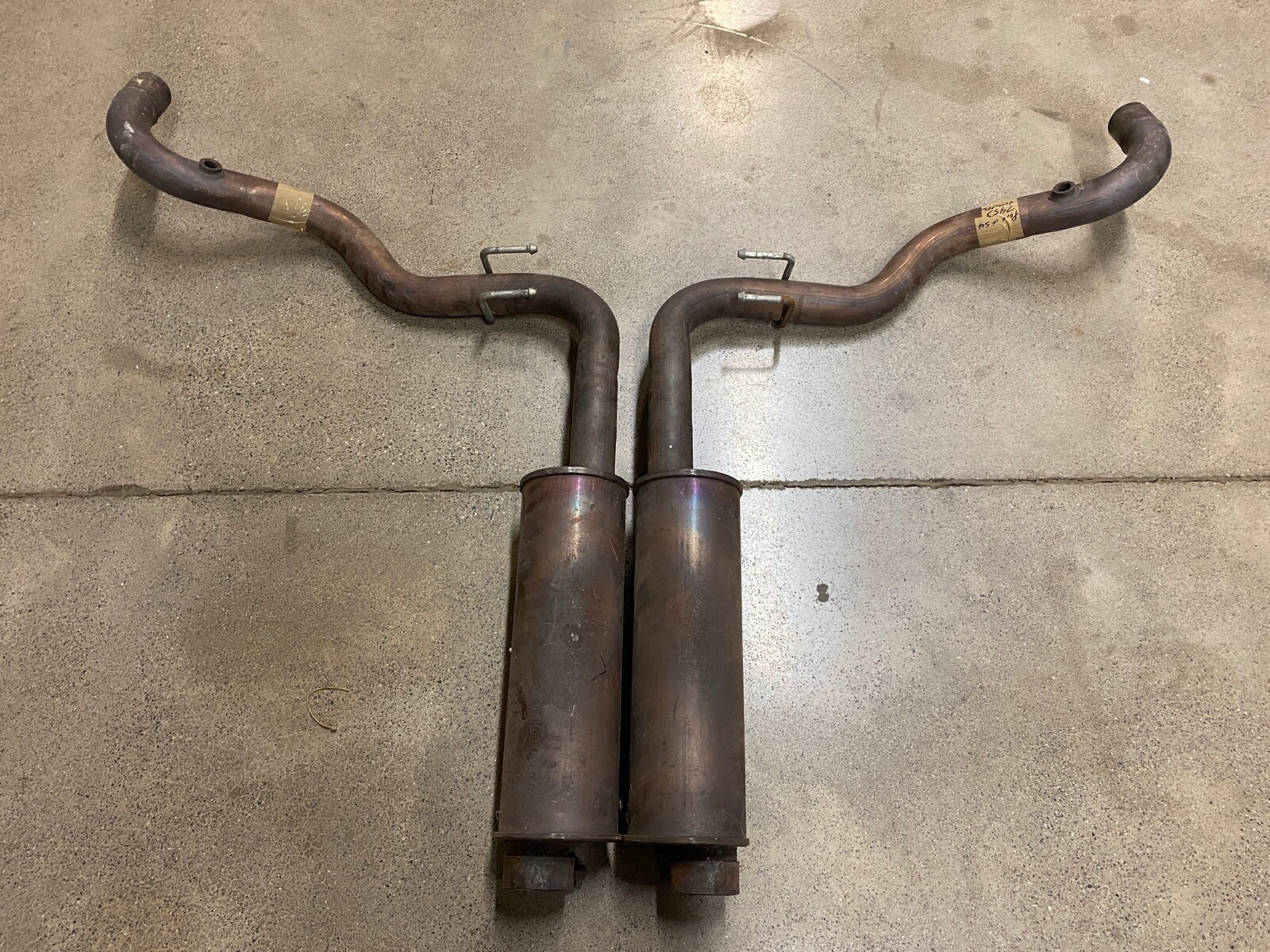 Dodge Viper Gts Rt10 Factory Exhaust PIPES SET 95042-N MUFFLER ...