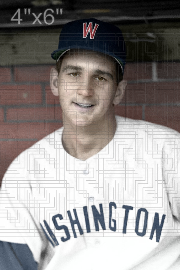 Jim Mahoney - 1961 Washington Senators - choose a style - colorized ...