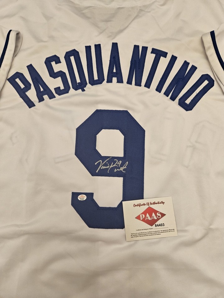 Vinnie Pasquantino "PASQUATCH" Kansas City Royals Signed Auto XL Jersey ...
