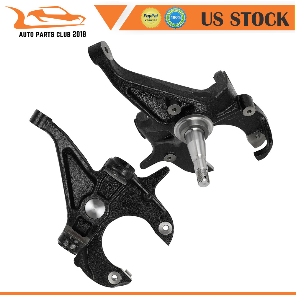 2 Inch Front Suspension Drop Kit 2"/4" Drop Lowering Kit W/ Spindles ...