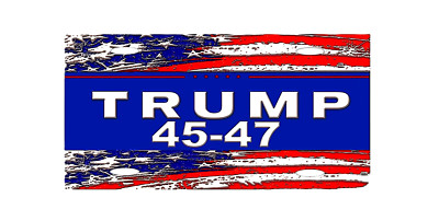 45-47 TRUMP METAL CAR NOVELTY LICENSE PLATE AUTO TAG KEEP AMERICA GREAT ...