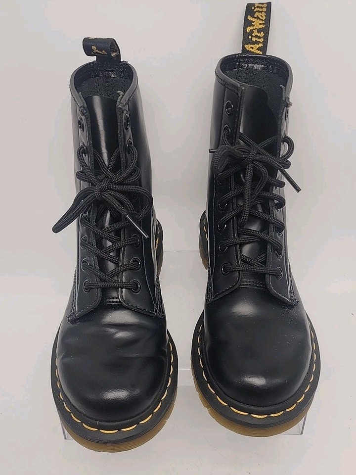 Dr. Marten Orignal Black Air Wair 1460 W Women Size US. 6 Pre-Owned | eBay