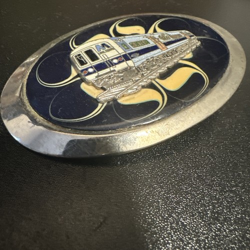 Vintage MTA NYC Subway Car Belt Buckle | eBay