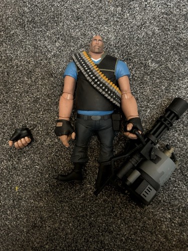Rare official NECA Team Fortress 2 TF2 Blue Heavy Figure valve (items ...
