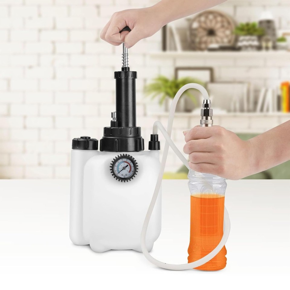 3L+1L Car Brake Bleeder Clutch Bleeding System Fluid Bleeder Tool Set ...