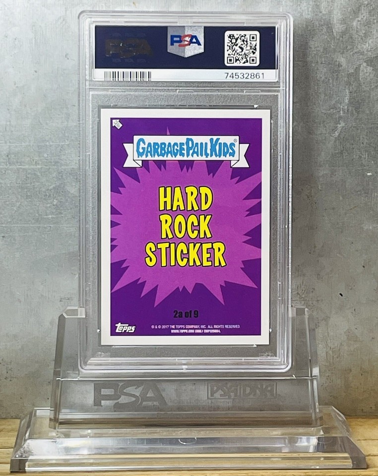 2017 GPK Battle of the Bands #2a BRUISED Bashed Blue Öyster Cult PSA 10 ...