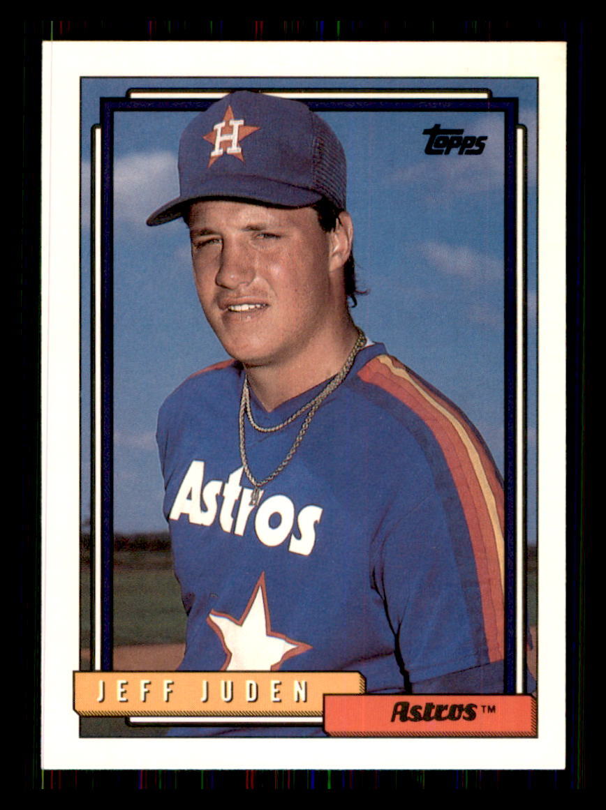 1992 Baseball Topps Jeff Juden Houston Astros #34 | eBay