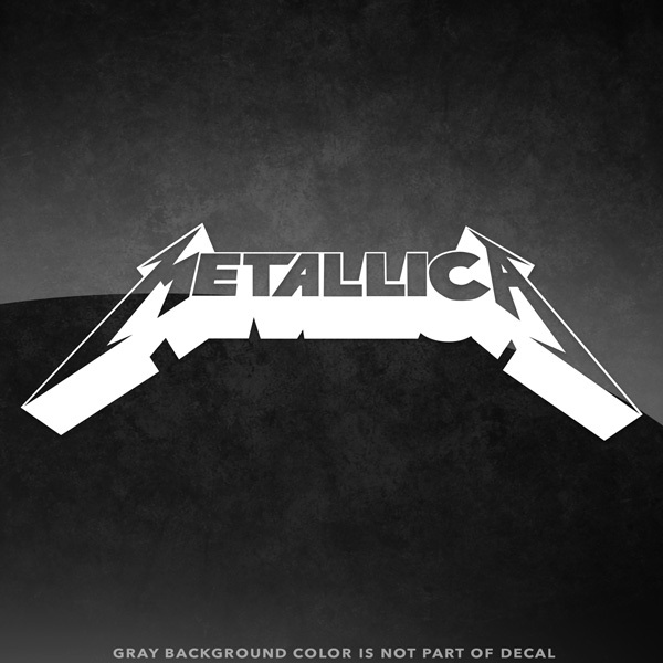 Metallica Vinyl Decal Sticker - Choose Size and Color! 5" and Larger | eBay