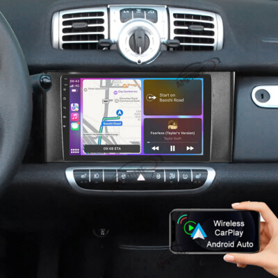 Für Mercedes Benz Smart 451 2010-2015 Android 13 Autoradio GPS Navi WIFI CarPlay | eBay