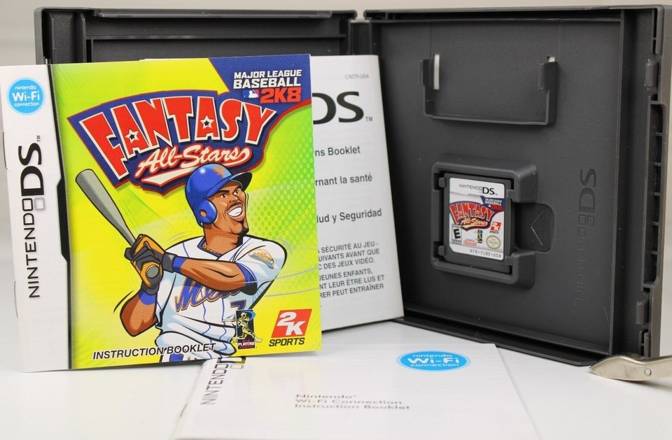 NINTENDO DS - MAJOR LEAGUE BASEBALL 2K8 FANTASY ALL-STARS VIDEO GAME ...