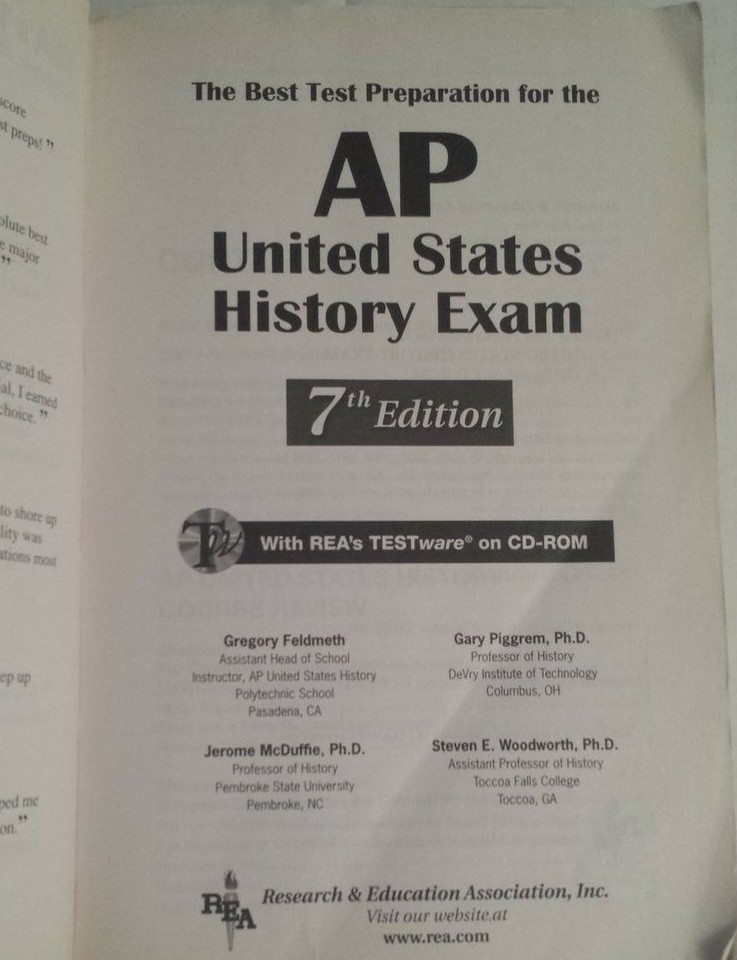 Advanced Placement (AP) Test Preparation: The AP United States History ...