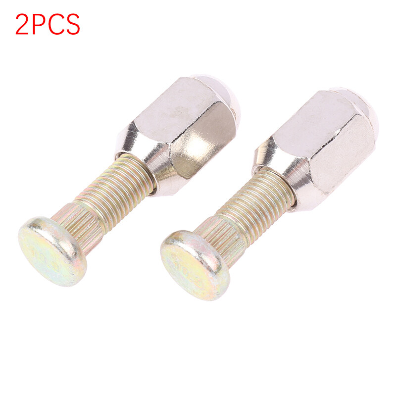 2 Set M10x1.25 Hex Nuts 10.9 STEEL Spline Screw kit For ATV Go kart UTV ...