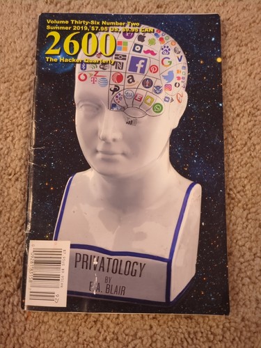 2600 The Hacker Quarterly Magazine - Summer 2019 | eBay