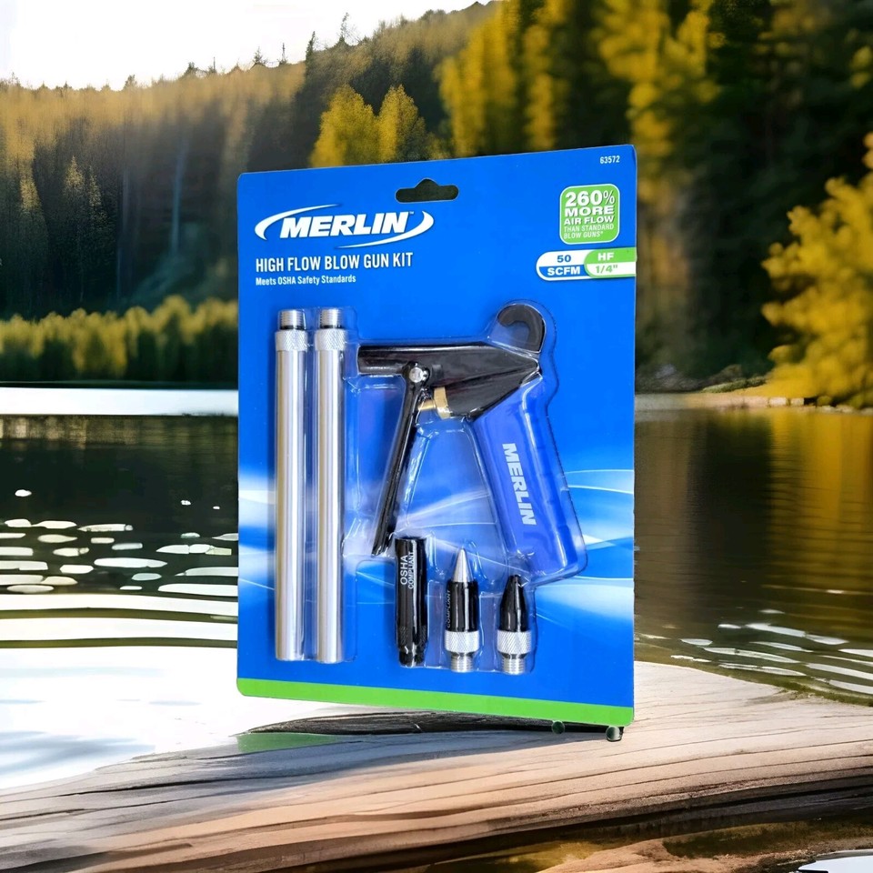 MERLIN High Flow Blow Gun Kit | eBay