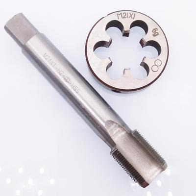 US Stock HSS M21 x 1mm Tap & M21 x 1.0mm Die Metric Thread Right Hand ...