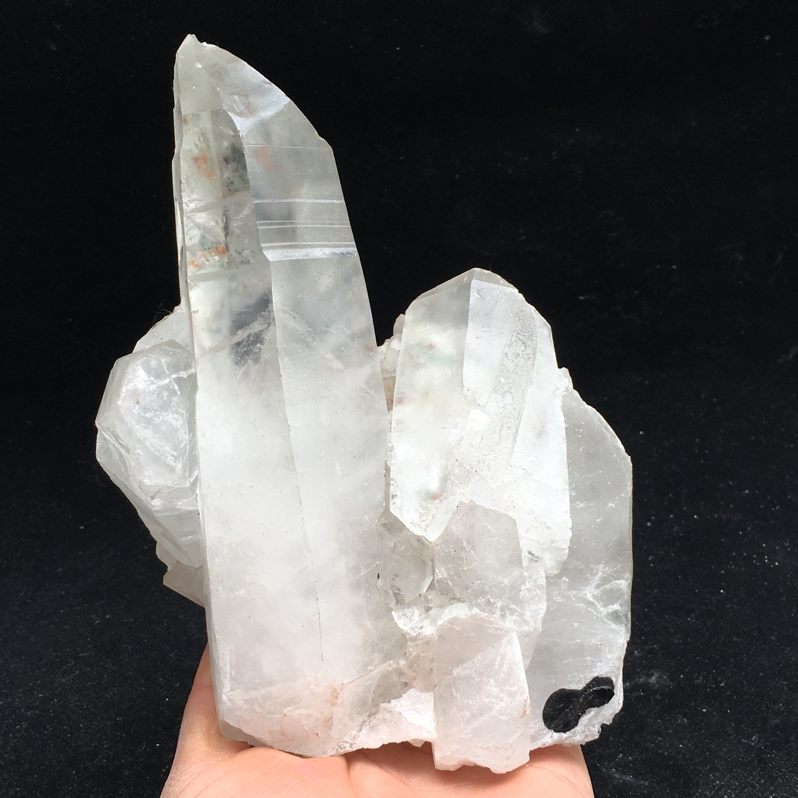 2.3LB Natural Clear Crystal Cluster Quartz VUG Mineral Specimen Heal ...