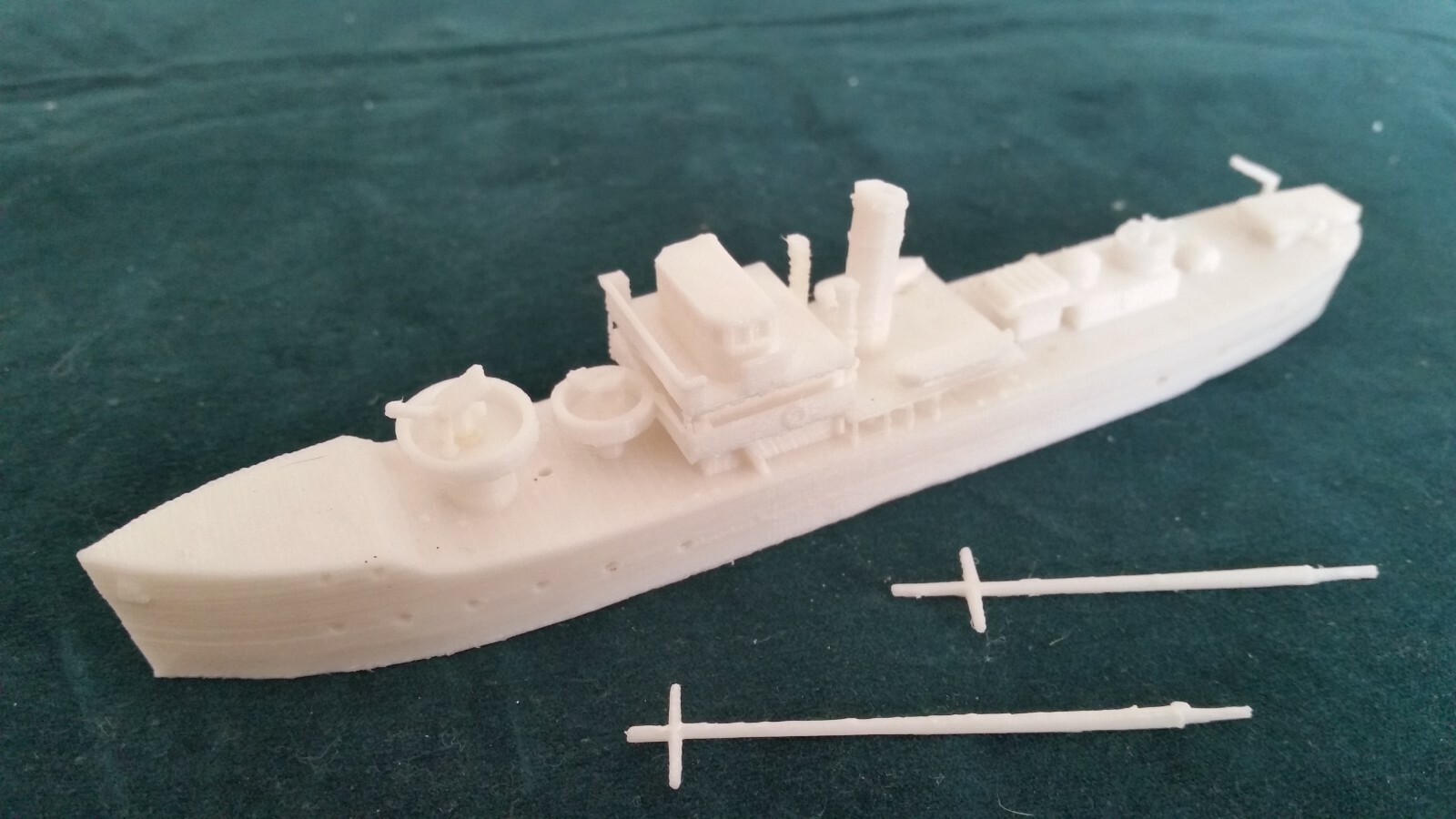 3D Printed Isles Class Trawler 1:300 for Coastal games inc Cruel Seas ...